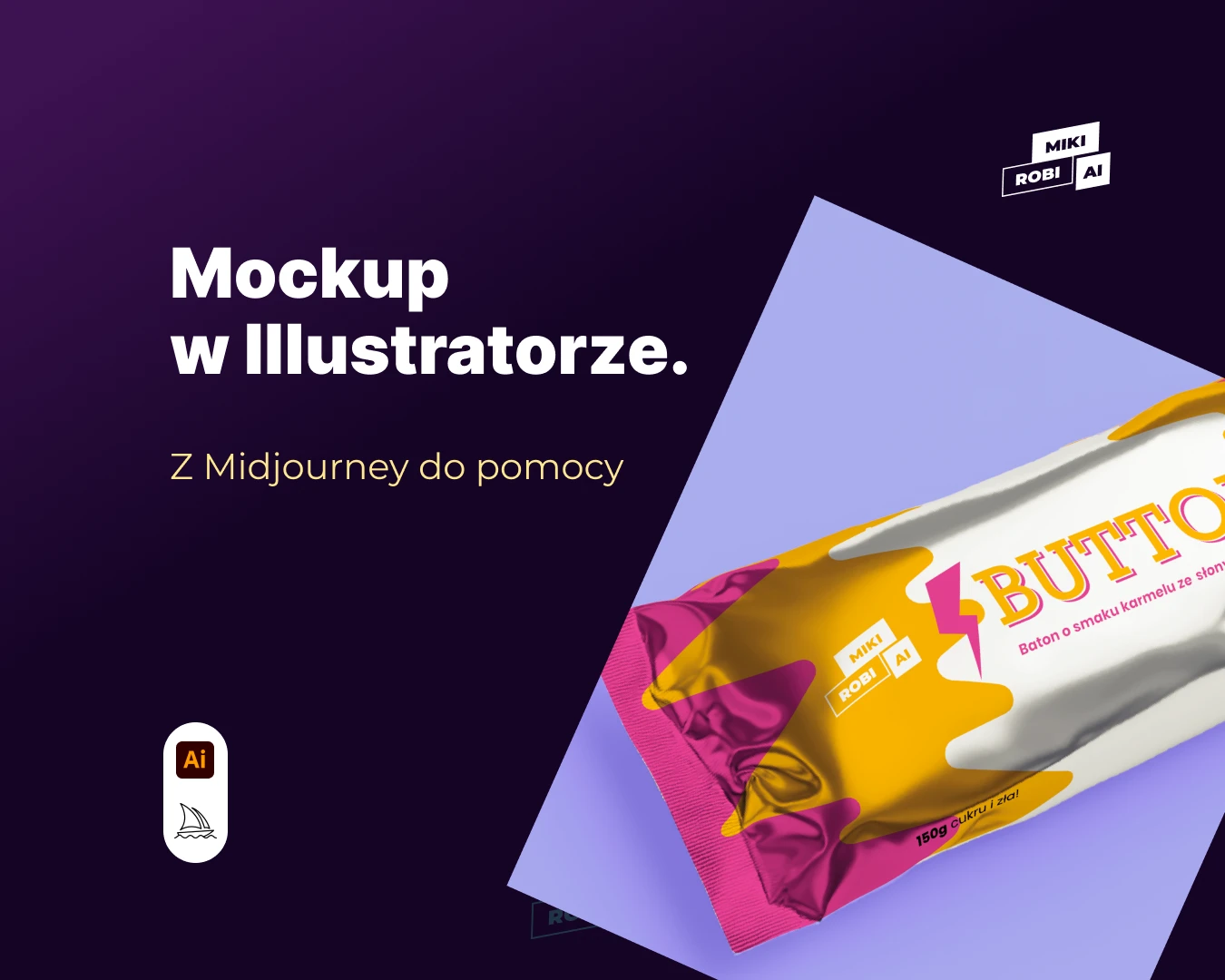Własny mockup dzięki AI - Midjourney + Adobe Illustrator = Mockup ...